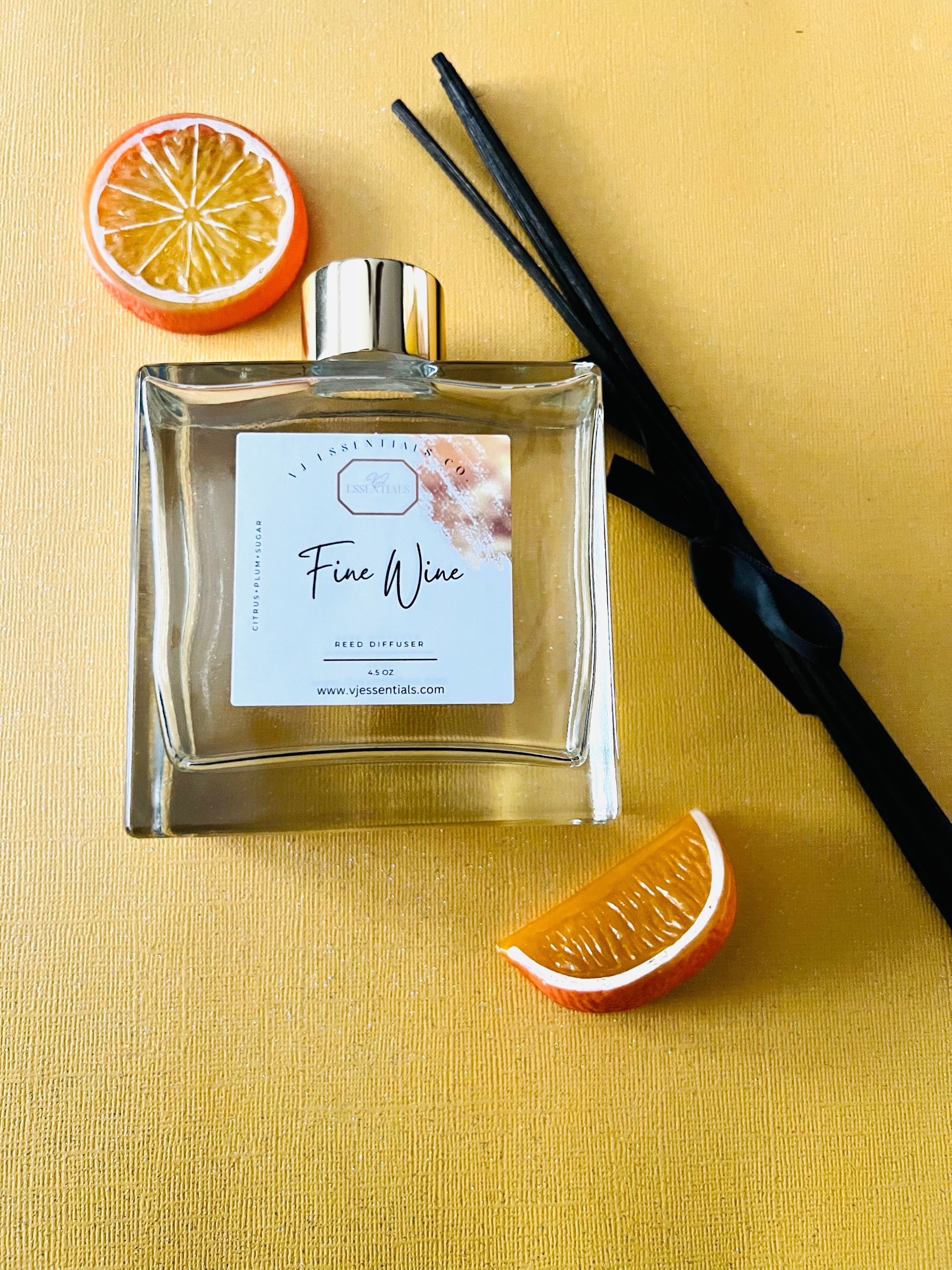 Fine Wine Reed Diffuser – VJ Essentials Co.
