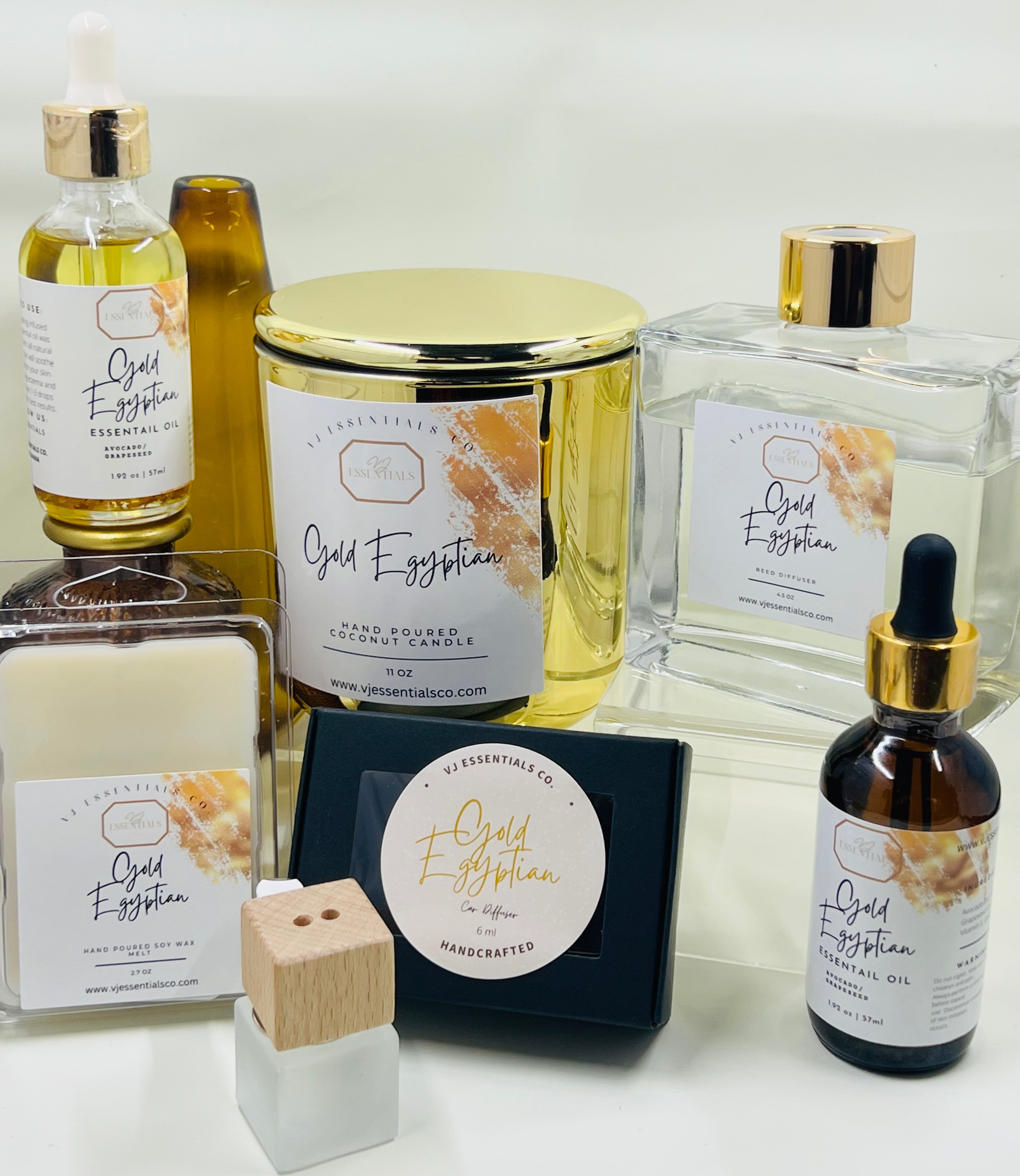 Gold Egyptian Gift Set – VJ Essentials Co.